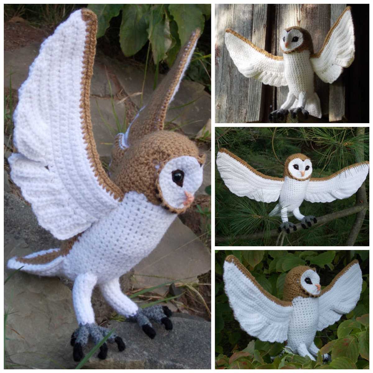 Knit your own barn owl with this free pattern