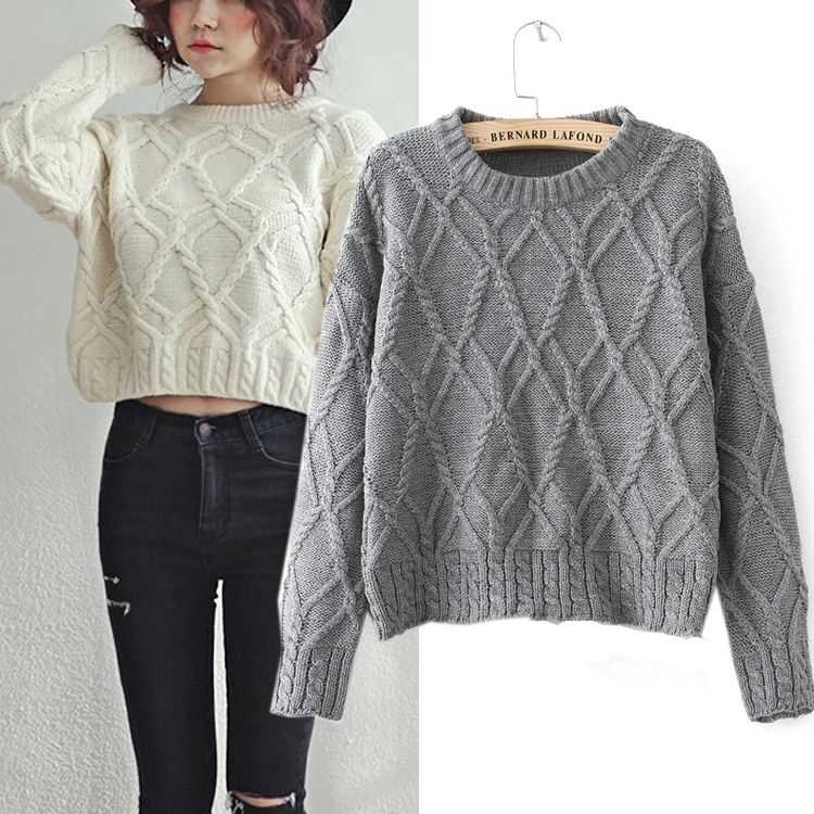Knit Your Way: Free Sideways Sweater Pattern