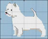 Knit a Free West Highland Terrier Pattern