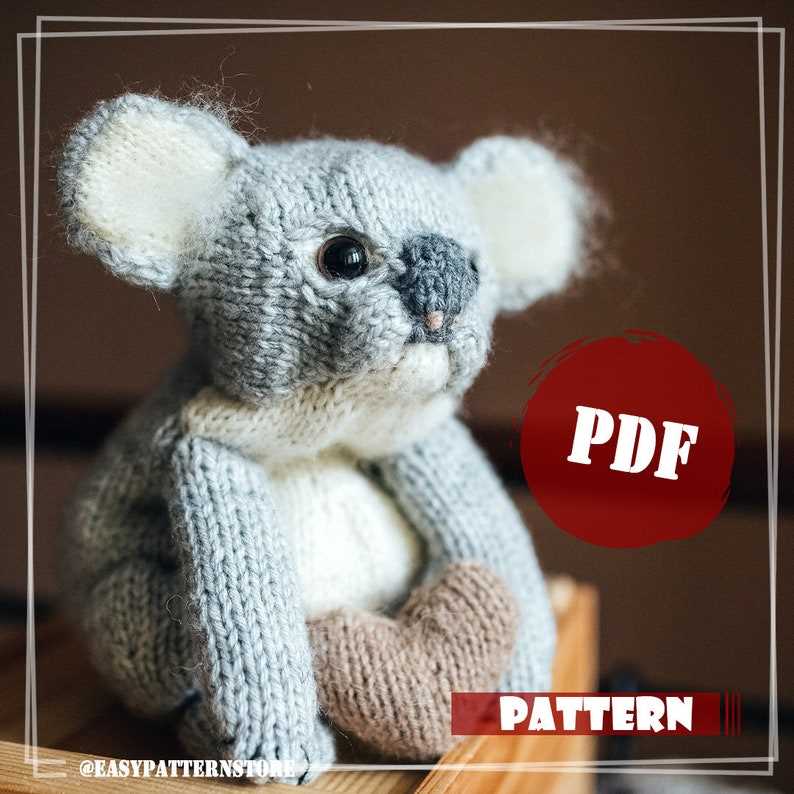 Cozy Koala: A Knitting Pattern