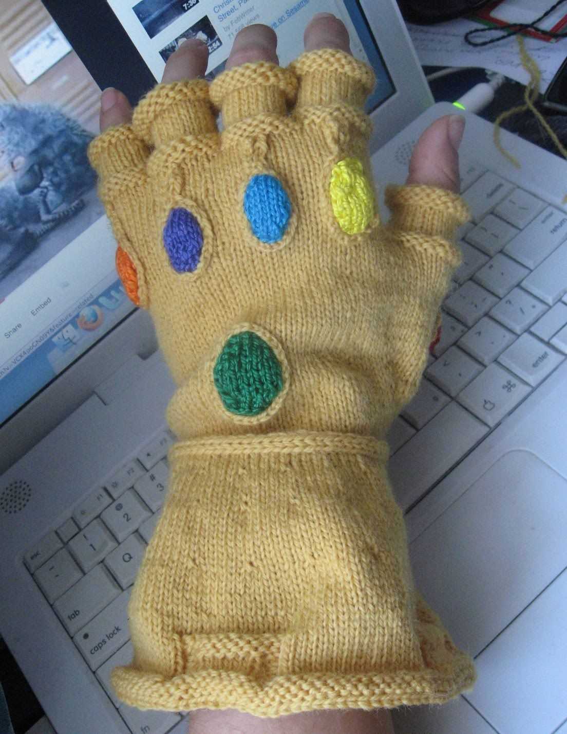 Cozy Knitted Gauntlets: Free Pattern Inside!