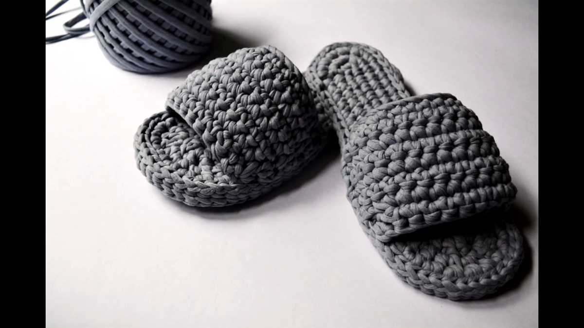 Cozy Feet: Cloud-Inspired Slippers to Knit