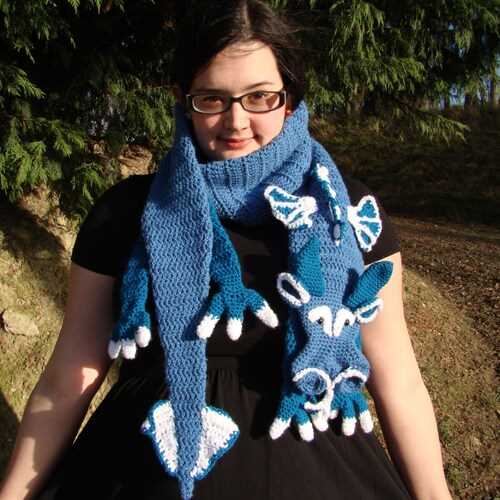 Creating a Mystical Dragon Shawl with Knitting Needles