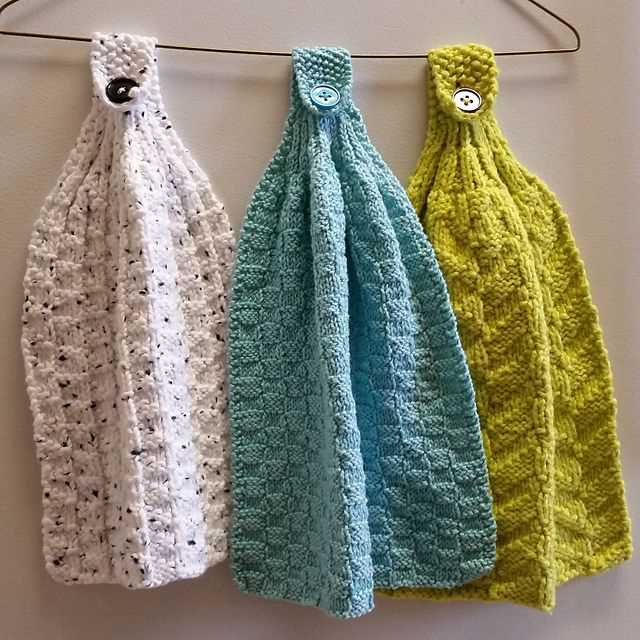 Easy and Stylish Hand Towel Knitting Pattern