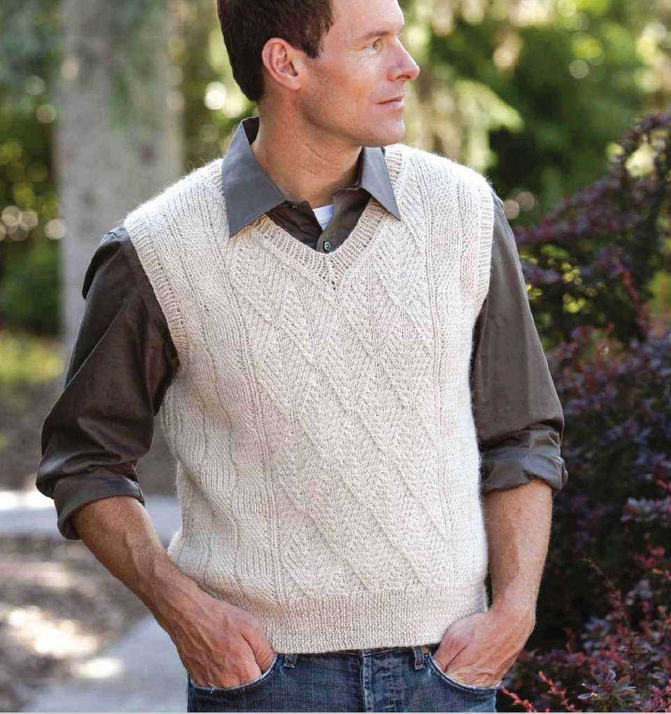 Step-by-Step Guide to Knitting a Men's Cable Knit Vest