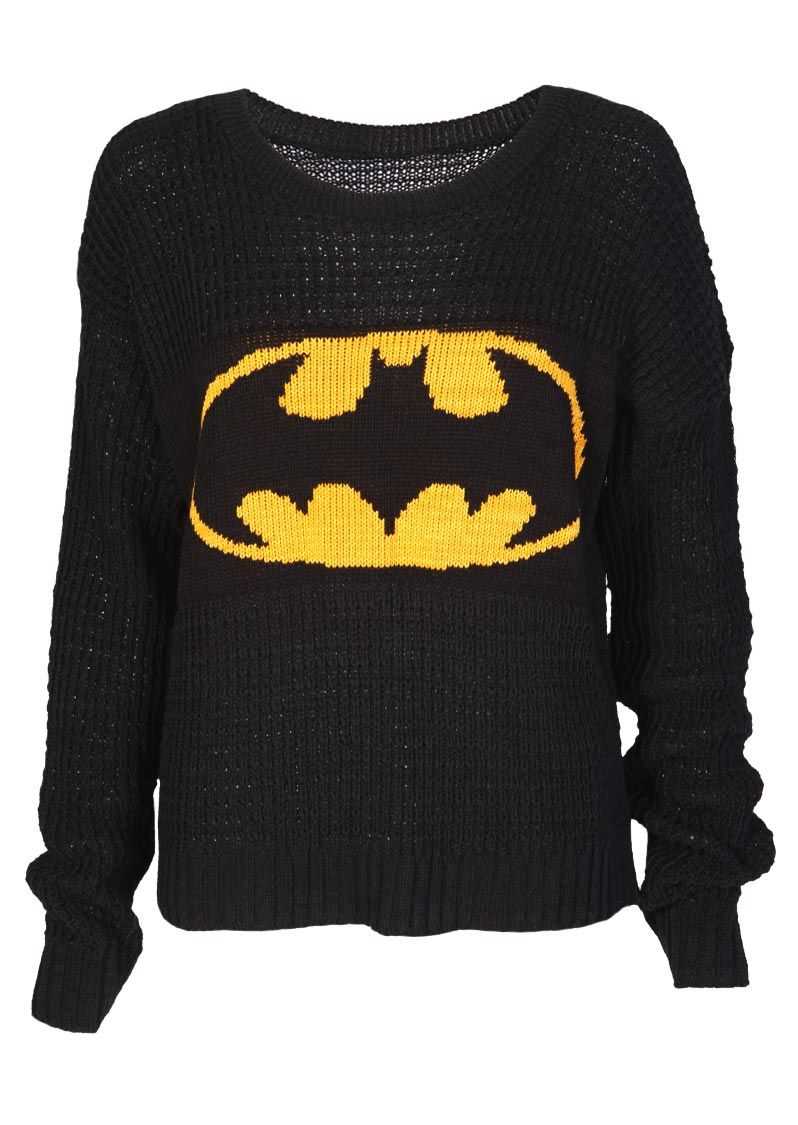 Knit Like the Dark Knight: Batman Sweater Pattern