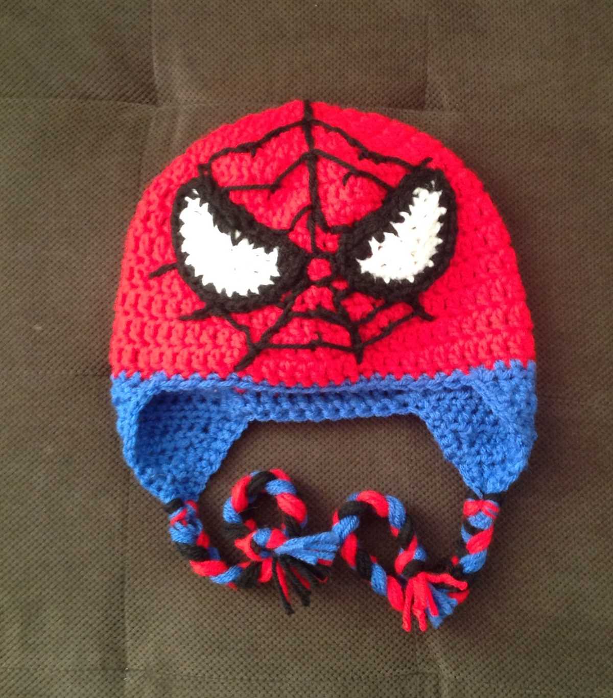 Knit Your Own Spiderman Beanie Hat