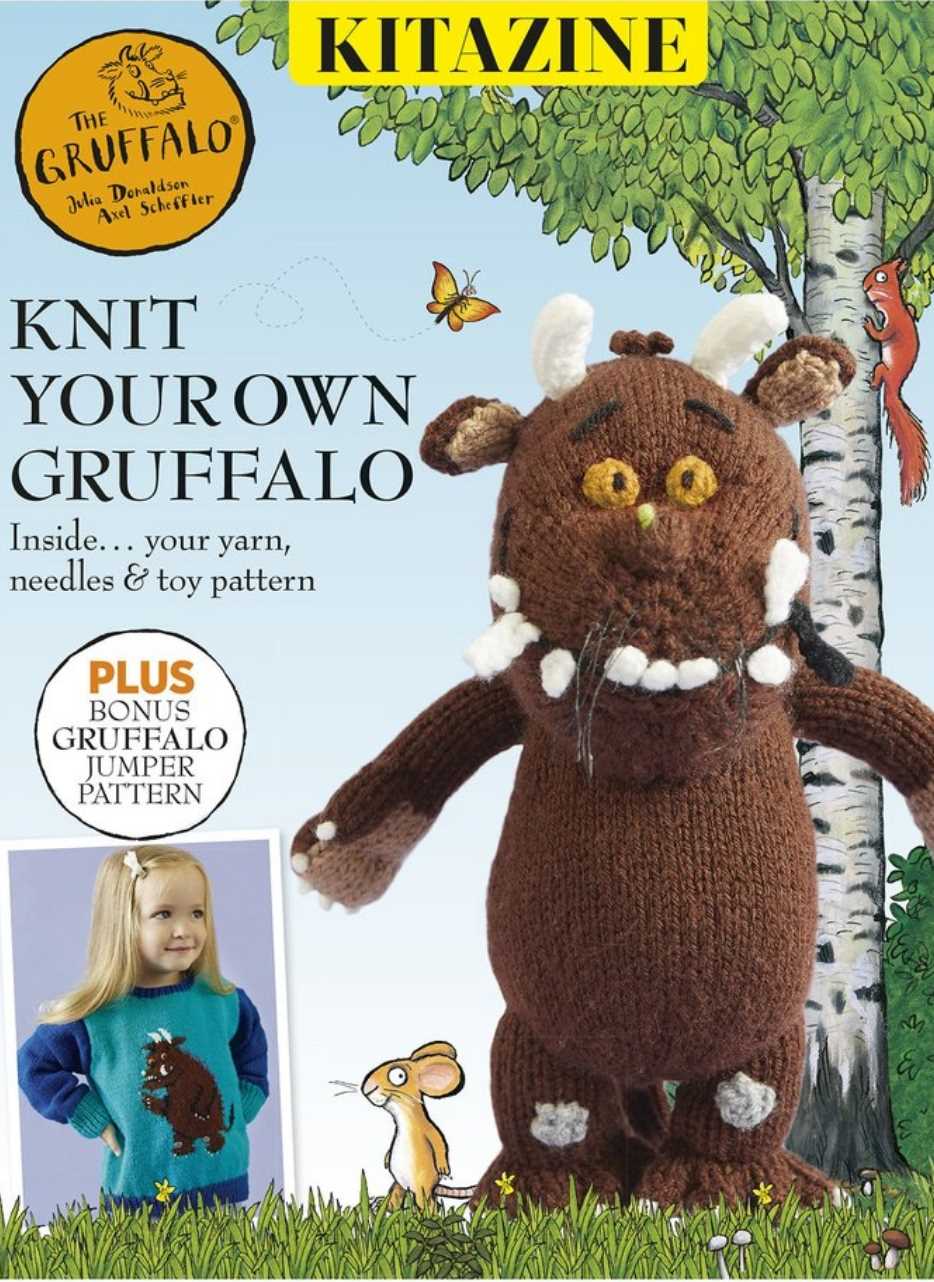 Knit Your Own Gruffalo with This Free Pattern!