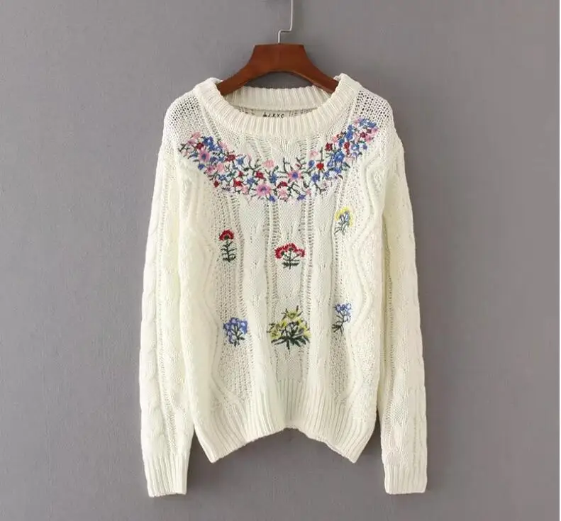 Simple One-Piece Sweater Pattern for Knitting Beginners