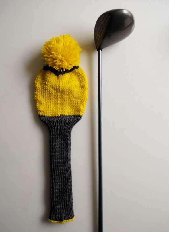 Easy Knitting Pattern for Free Golf Club Covers