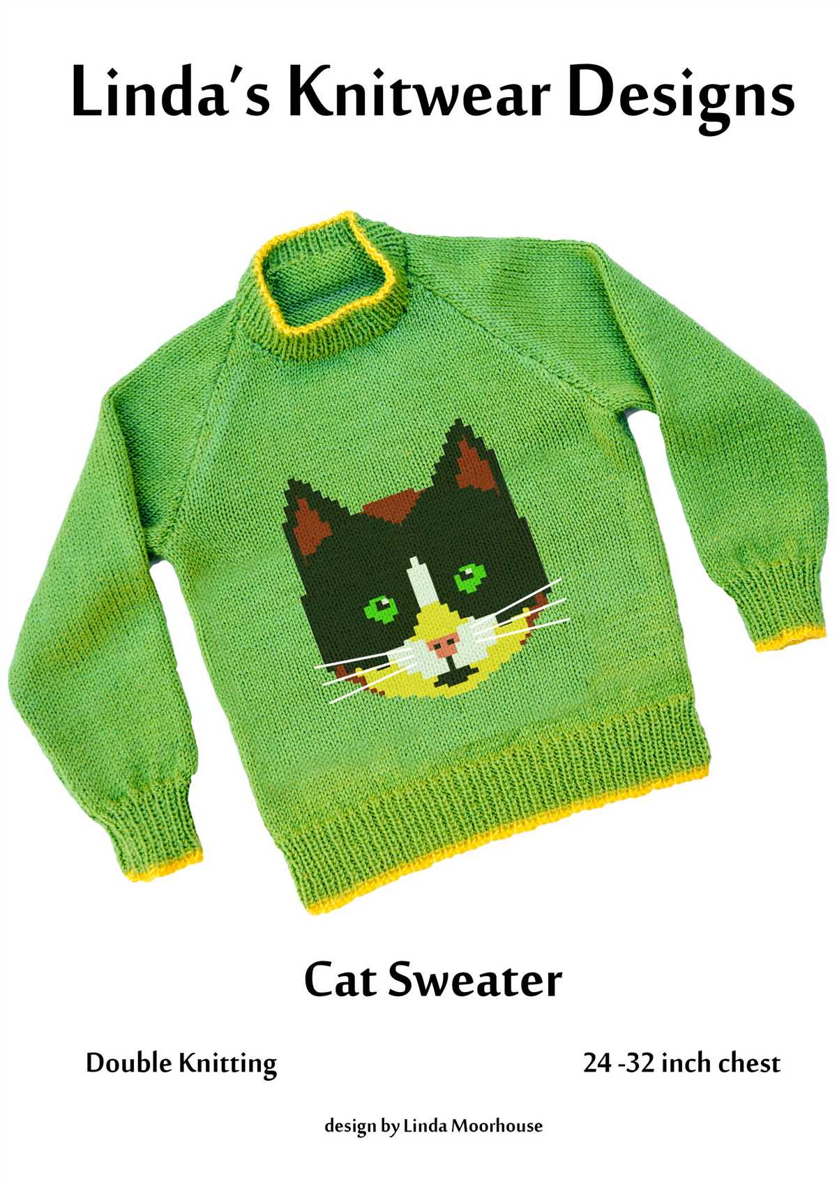 Craft the perfect cat sweater with this knit pattern
