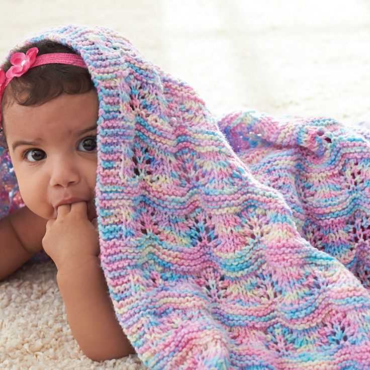 Cozy and Unique Knit Pattern for Baby Blanket