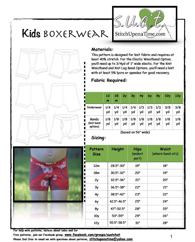 Creating a Cozy and Customizable Knit Underwear: DIY Pattern