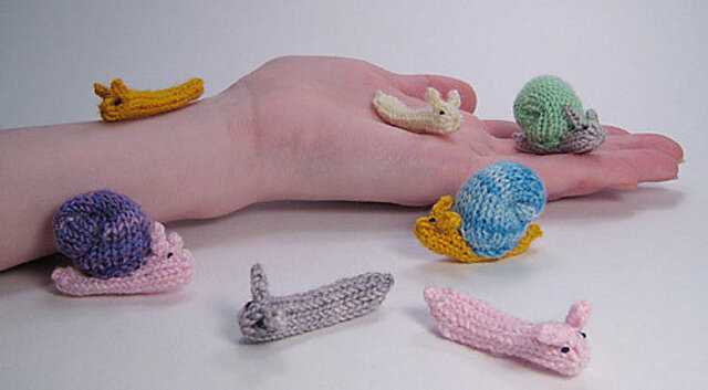 Simple and Stylish Slug Knitting Pattern