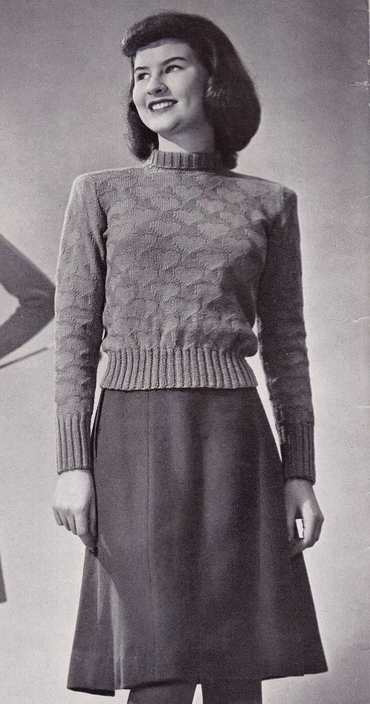 Uncovering 1940s Patterns: A Treasure Trove of Free Vintage Knitting ...