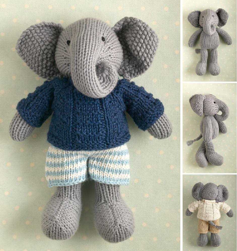 Simple Steps for Knitting an Elephant