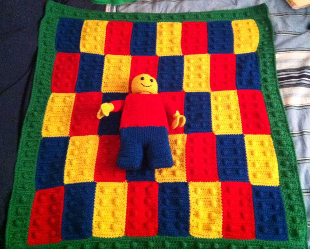 Cozy Building Blocks: Knit Your Own Lego Blanket