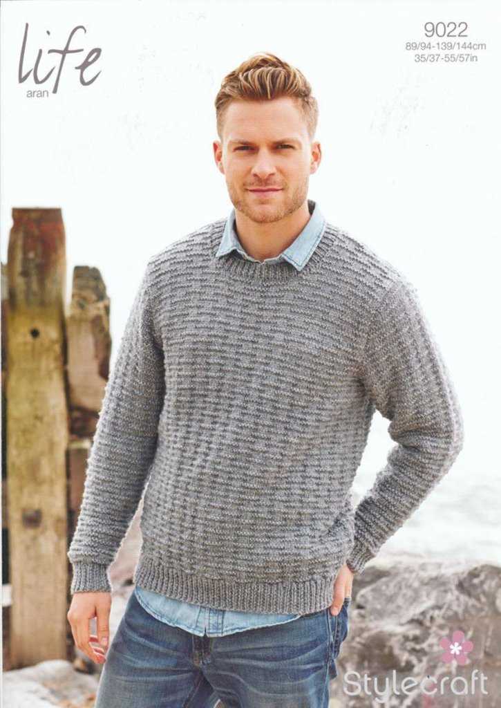 Cozy and Stylish: Knit Your Own Men's Sweater