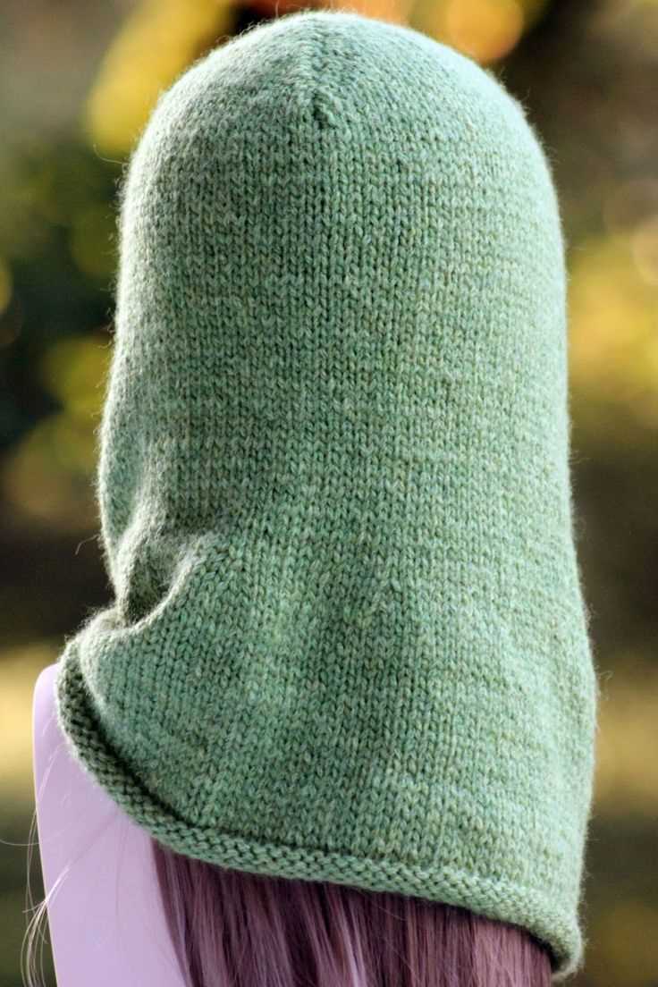 Knit a Cozy Balaclava Hood with this Pattern
