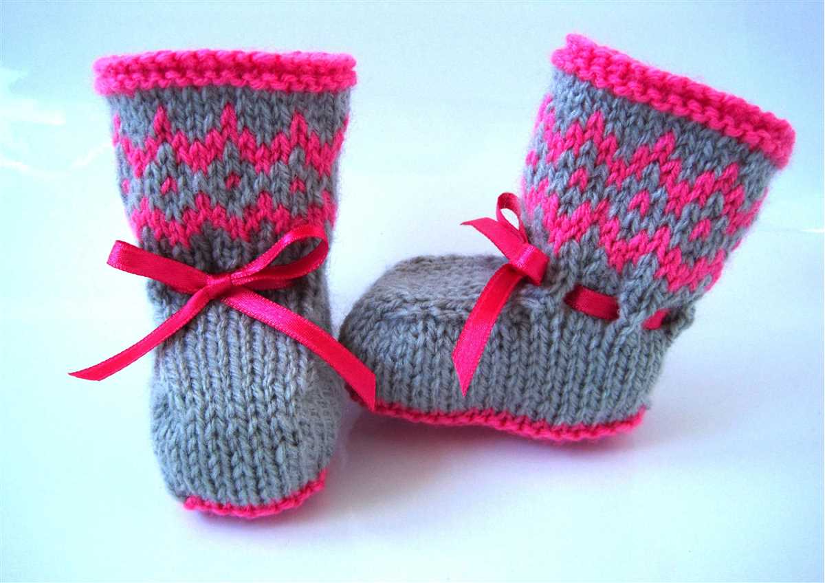Stylish and Cozy: Learn How to Knit Adult Booties