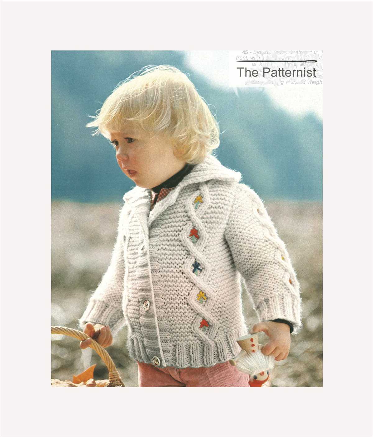 Easy Knitting Pattern for a Baby Boy Cardigan