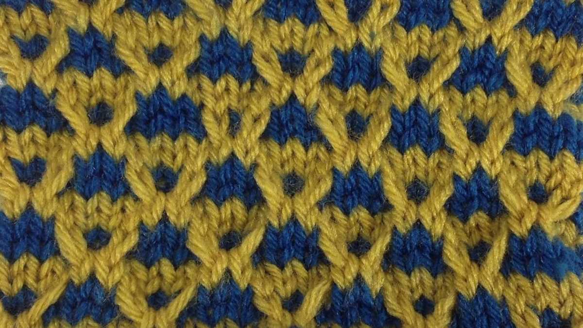 Creating a Multicolored Knitting Pattern