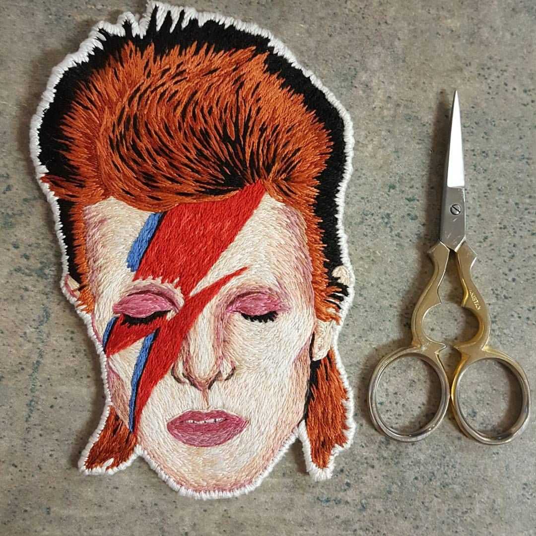 Unique Knitting Pattern Inspired by David Bowie