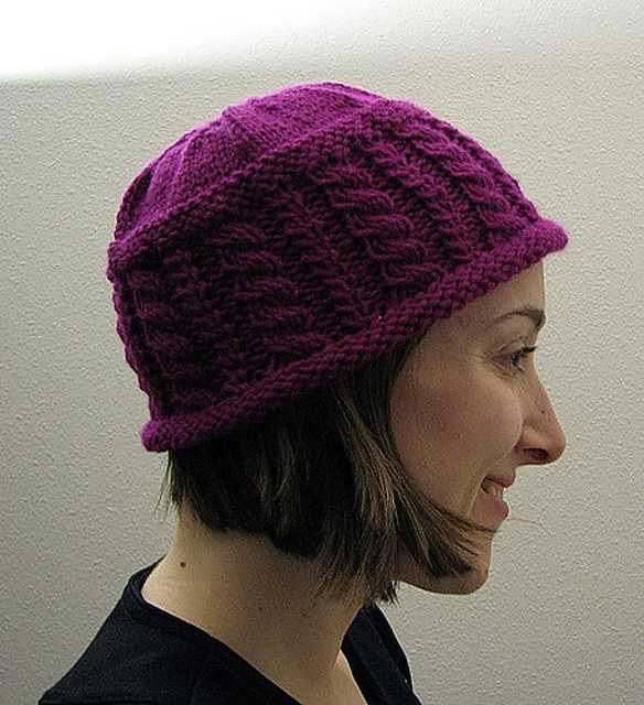 Knit a cozy and stylish cabled hat with this easy pattern