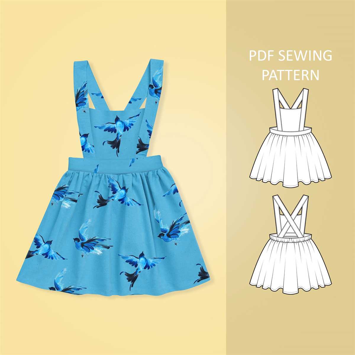 How to Knit a Stylish Pinafore Dress