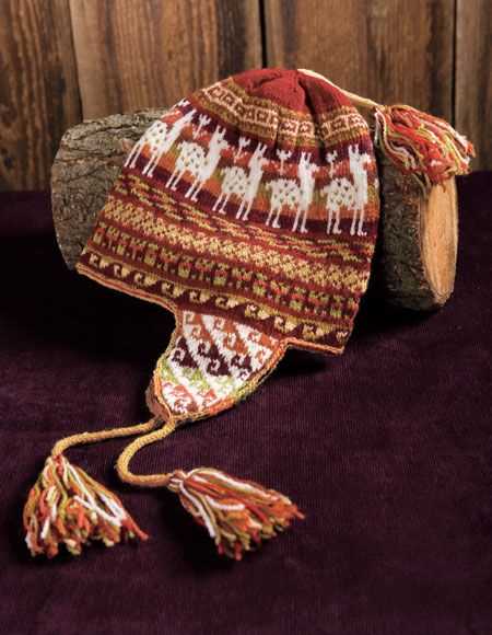 Unique Knitting Pattern for Andean Chullo Hats