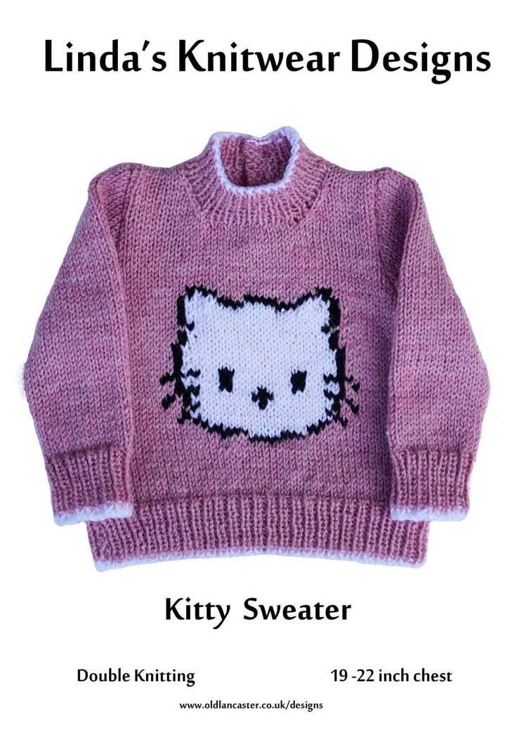 Craft the perfect cat sweater with this knit pattern