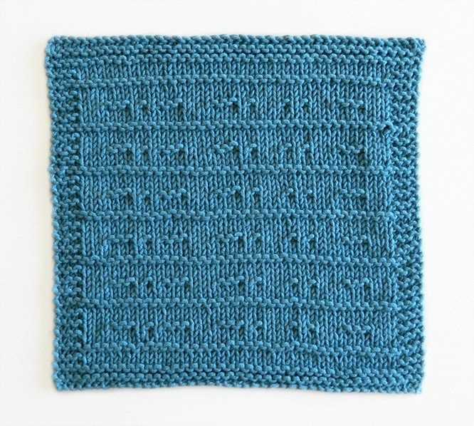 Simple and beautiful prayer square knitting pattern