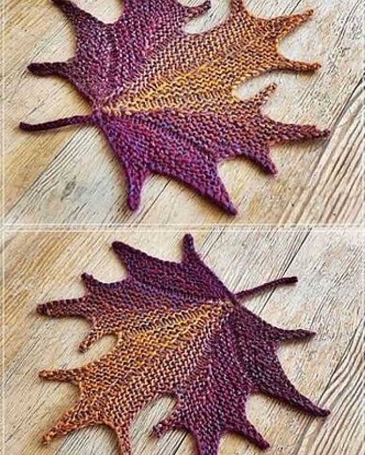 Maple Leaf Knitting Pattern: Unique and Free
