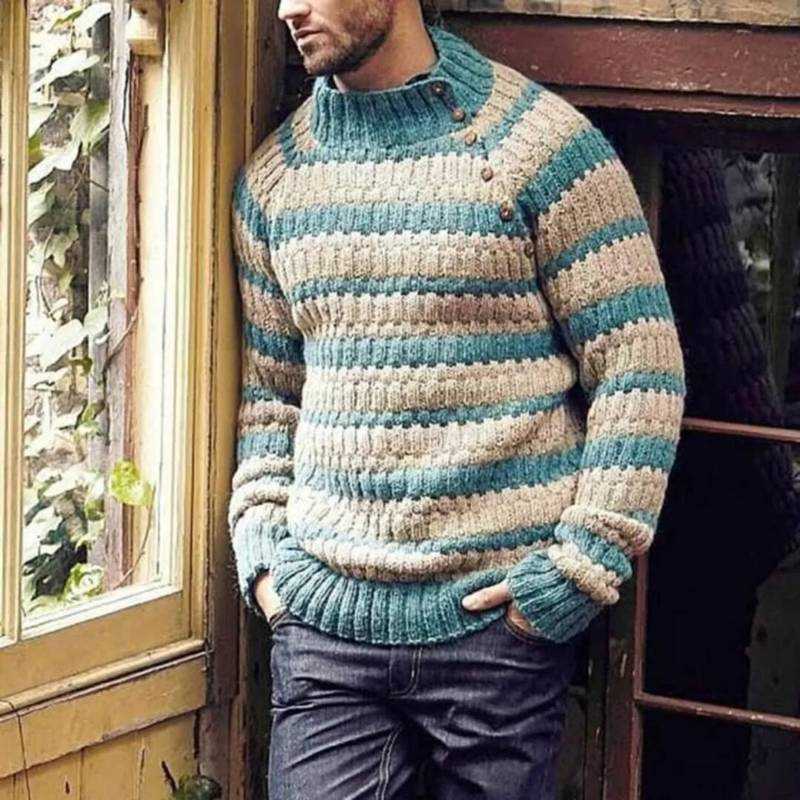 Cozy and Stylish: Knit Your Own Men's Sweater