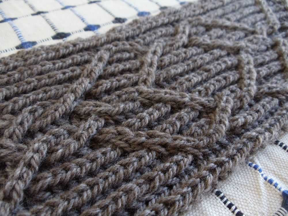 Easy Knitting Pattern for a Celtic Headband