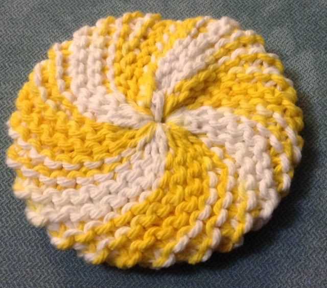 Knit and Purl: A Collection of Free Round Dishcloth Patterns