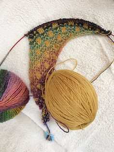 Unique Knitting Pattern: Murano Squares