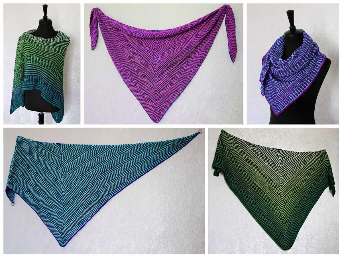 Unique Twist: The Trendy Asymmetrical Wrap Knit Pattern