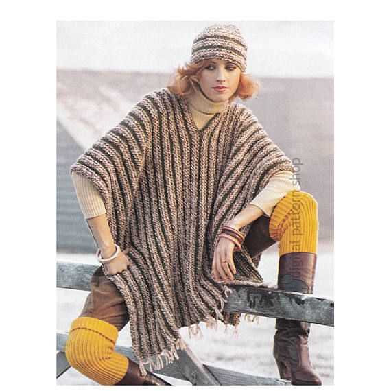 Cozy and Stylish: Knit Your Own Mini Poncho