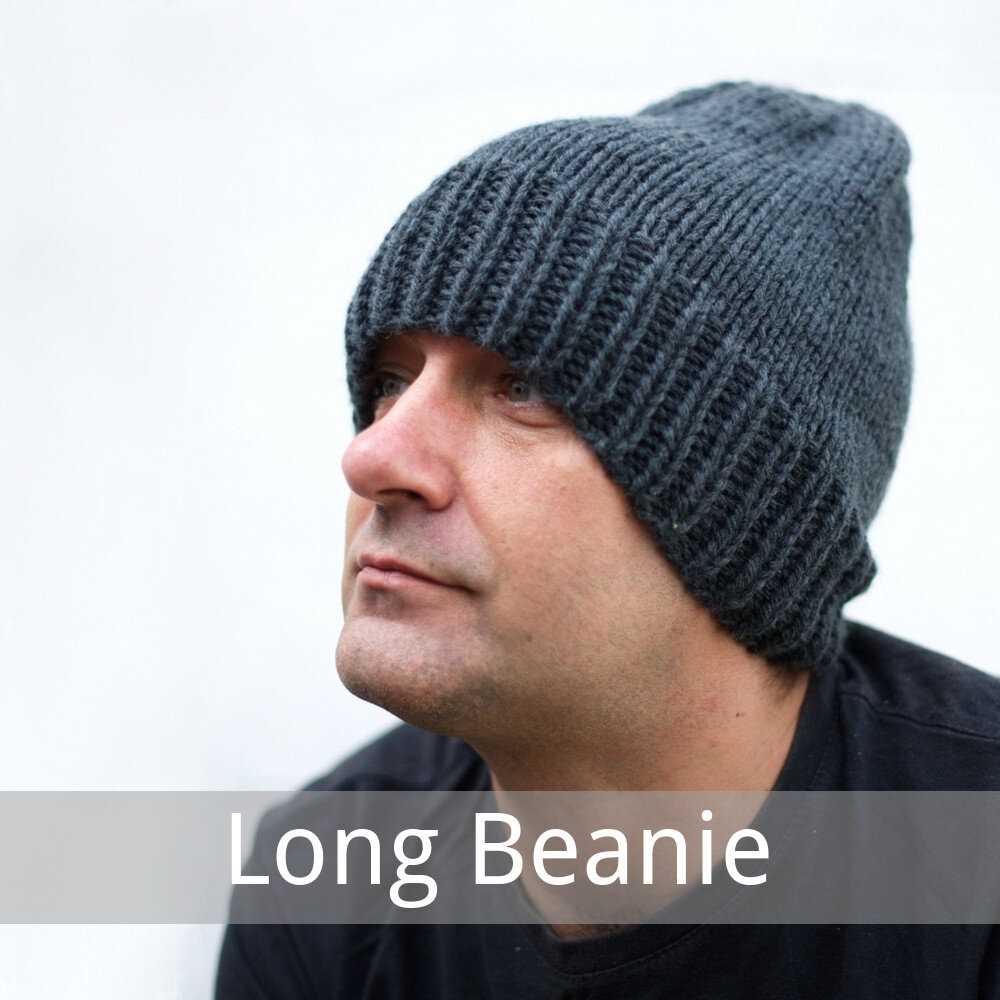 Easy Knitting Pattern for Men's Beanie