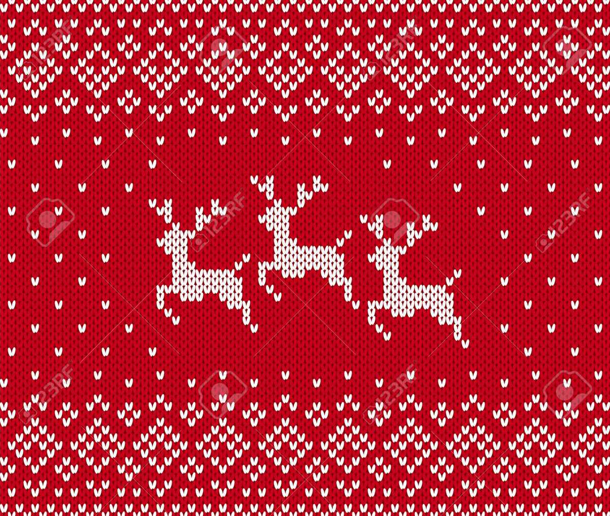 Cozy up this Christmas with a free, easy-to-knit sweater pattern