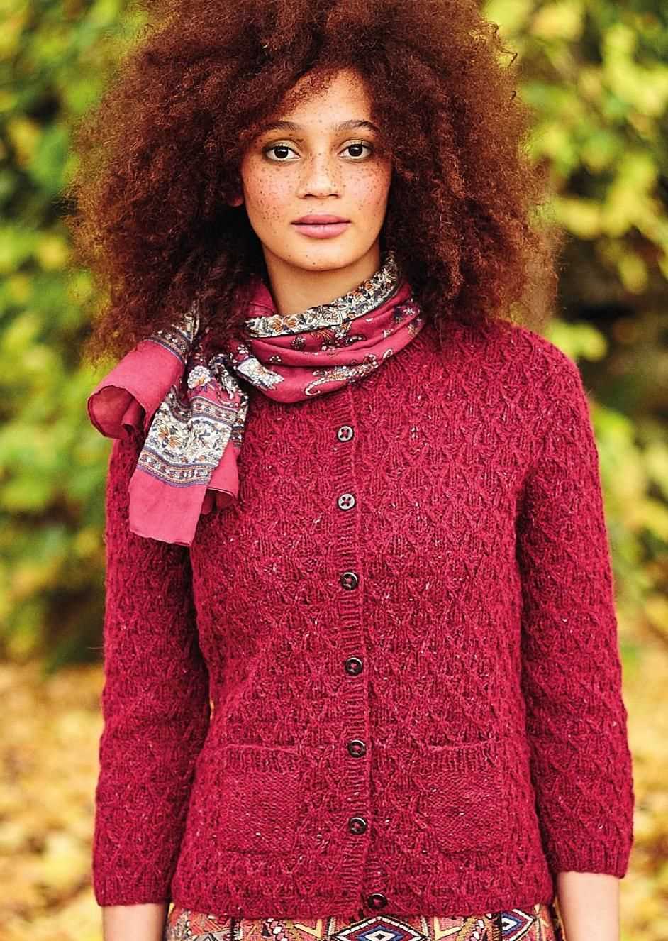 Stylish and cozy knitting patterns for Rowan cardigans