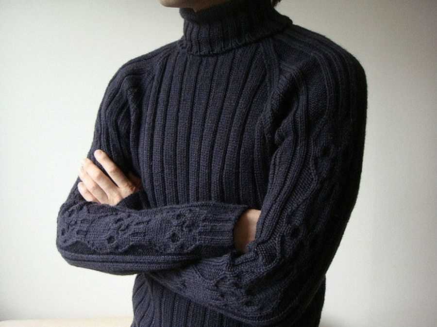 Unique Knitting Pattern: Edgy Skull Sweater