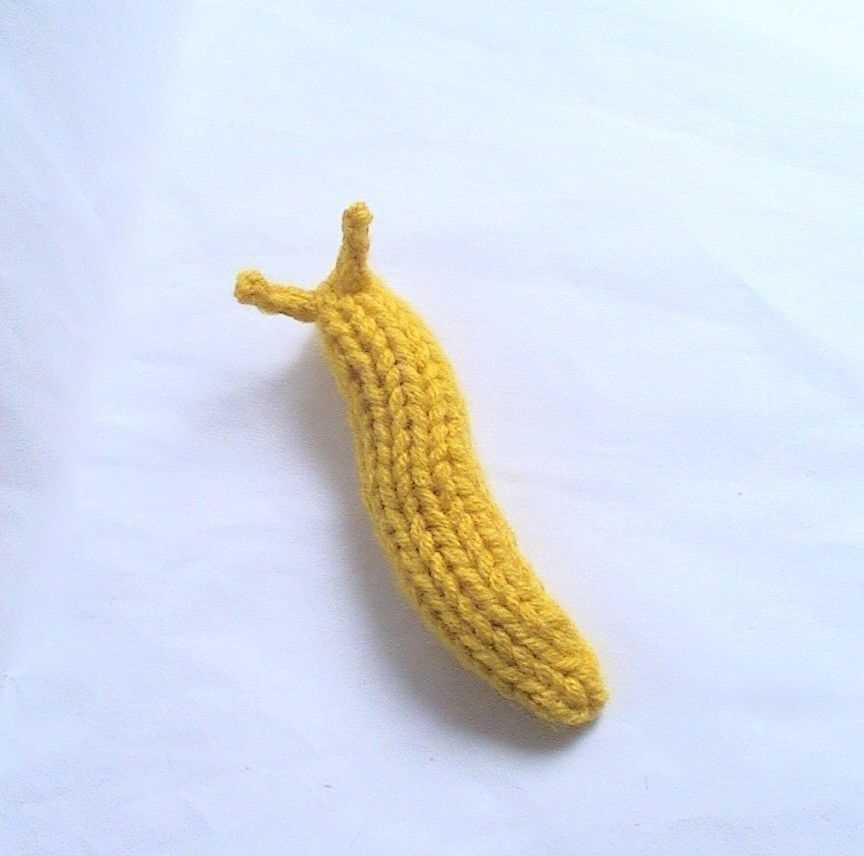 Simple and Stylish Slug Knitting Pattern