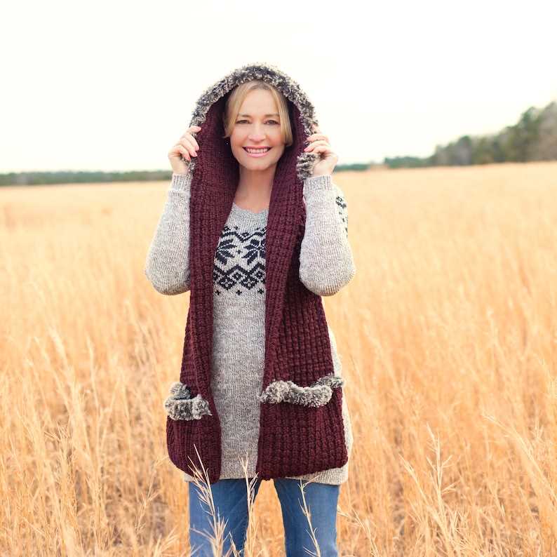 Knit a stylish and versatile scoodie with this easy pattern!