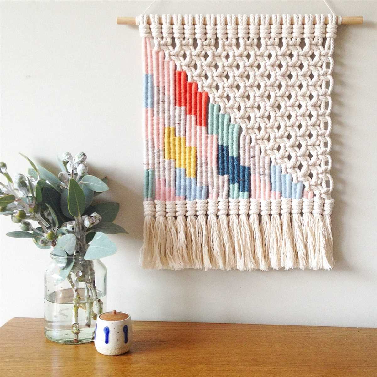 A Free Pattern for a Beautiful Knit Wall Hanging