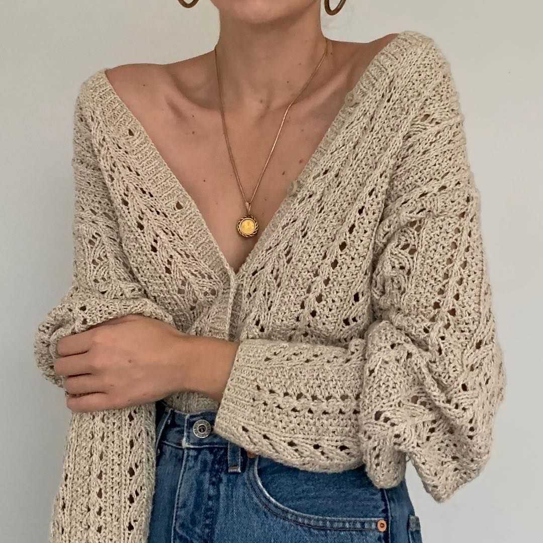 Cozy and Comfy: Easy and Free Knit Cardigan Pattern