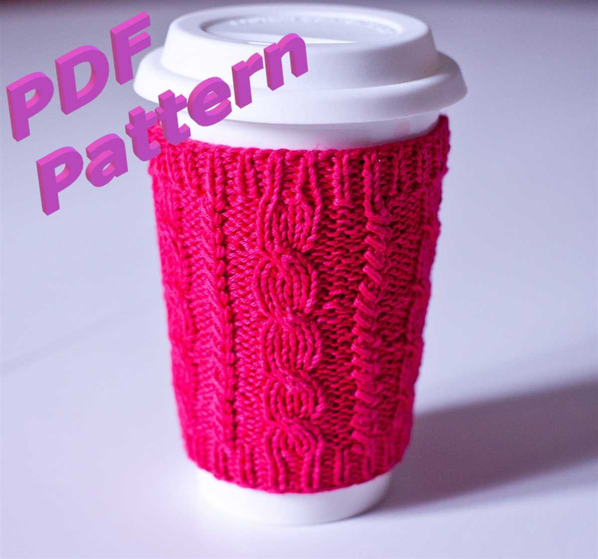 Cozy up with a homemade Starbucks cup holder
