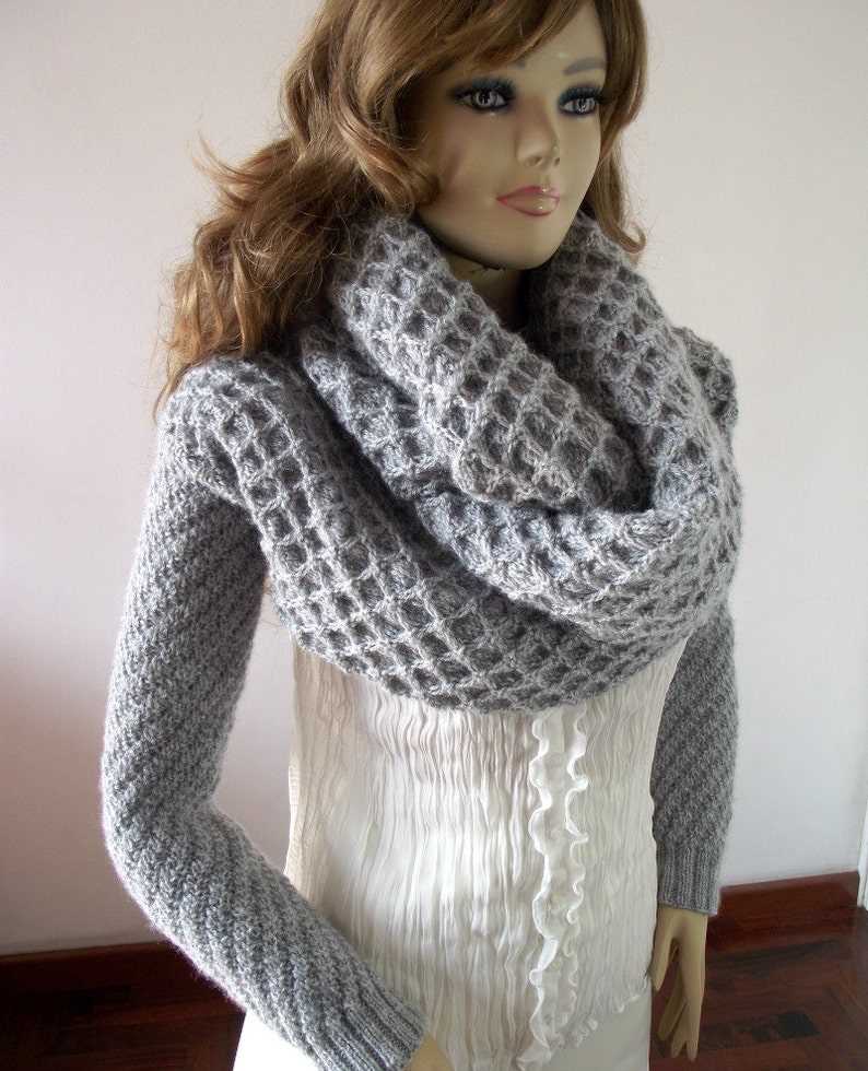 Cozy and Stylish: A Knitting Pattern for a Sweater Scarf