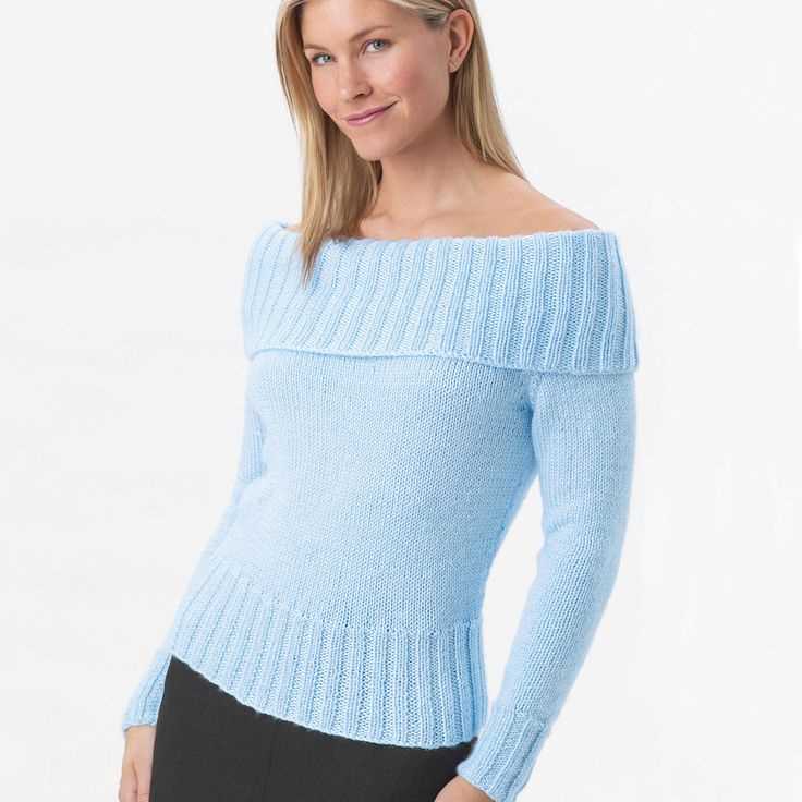 Stylish and Unique: Off Shoulder Knitting Pattern